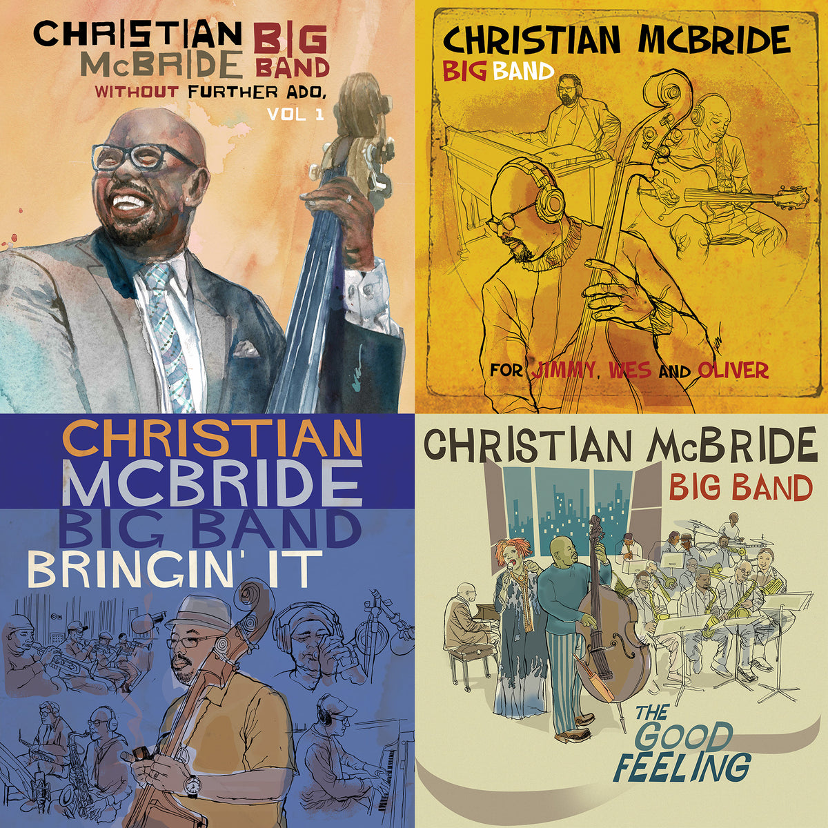 Christian McBride Big Band CD Bundle